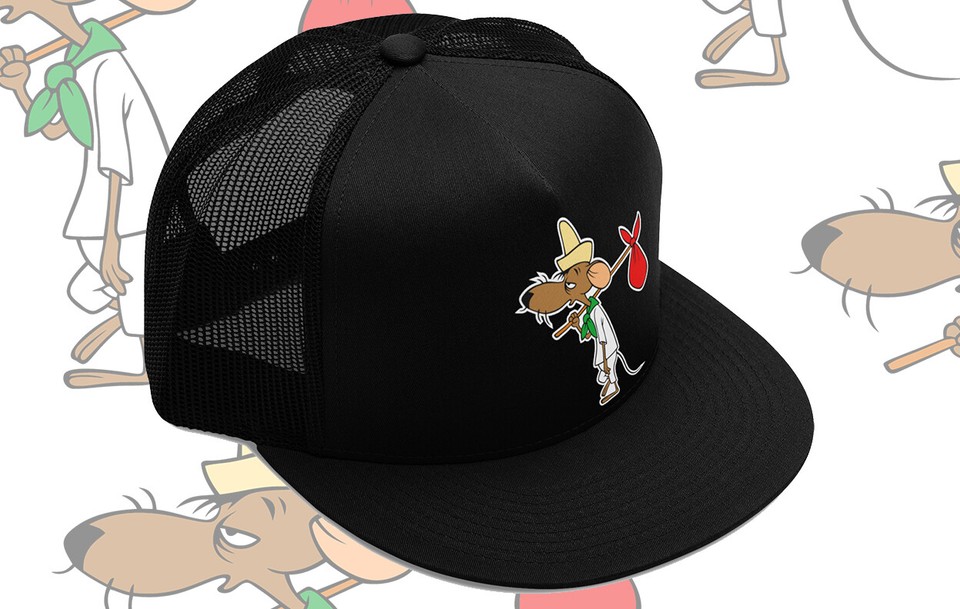 Slowpoke Rodriguez Black Trucker Hat Cap Adult Size One Size Fits all ...