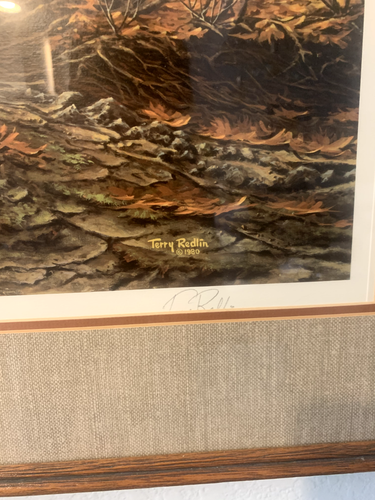 Terry Redlin Autumn Run - Signed/Numbered Limited Edition Print | eBay
