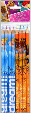 Disney Princess 8-Piece Coloring Pencils Set - NEW | eBay