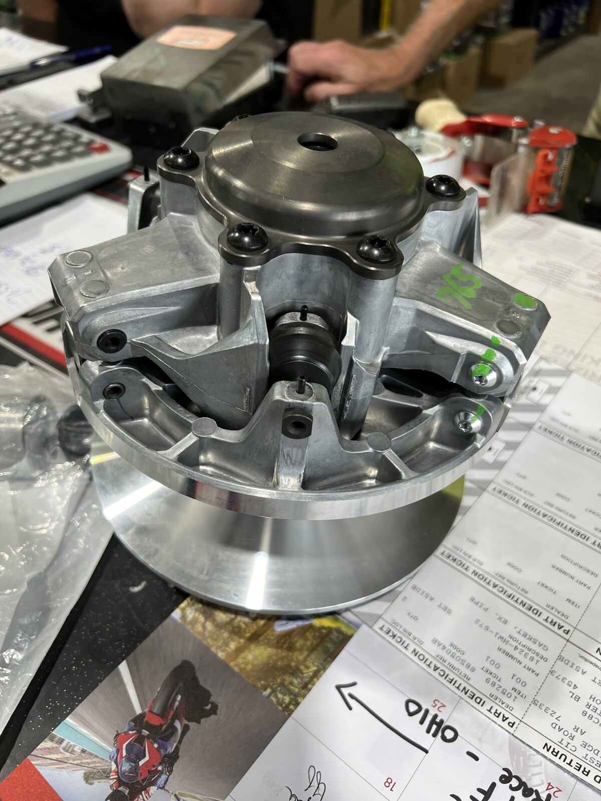 Real OEM New Can Am Maverick X3 P Drive Primary Clutch 2017-2022 OEM ...