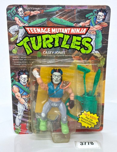 TMNT Teenage Mutant Ninja Turtles Casey Jones with Pop Up Display ...