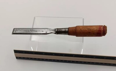 VINTAGE " HANDY ANDY " WOOD HANDLE CHISEL - BLADE IS 3/4" | eBay