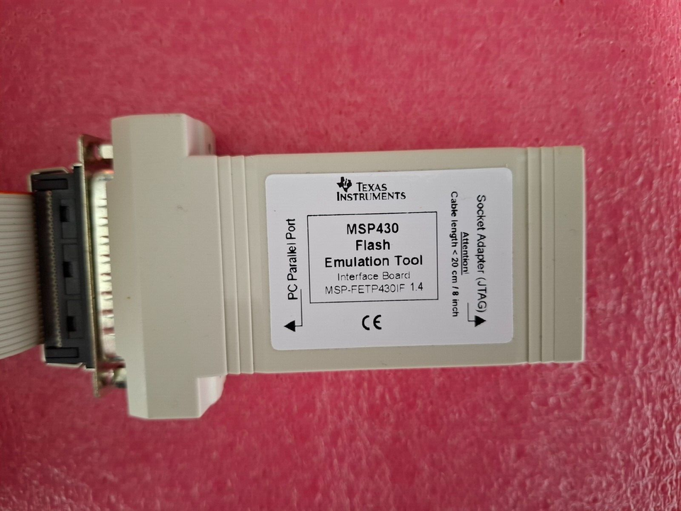 TEXAS INSTRUMENTS MSP430 FLASH EMULATION TOOL MSP-FETP430IF | eBay