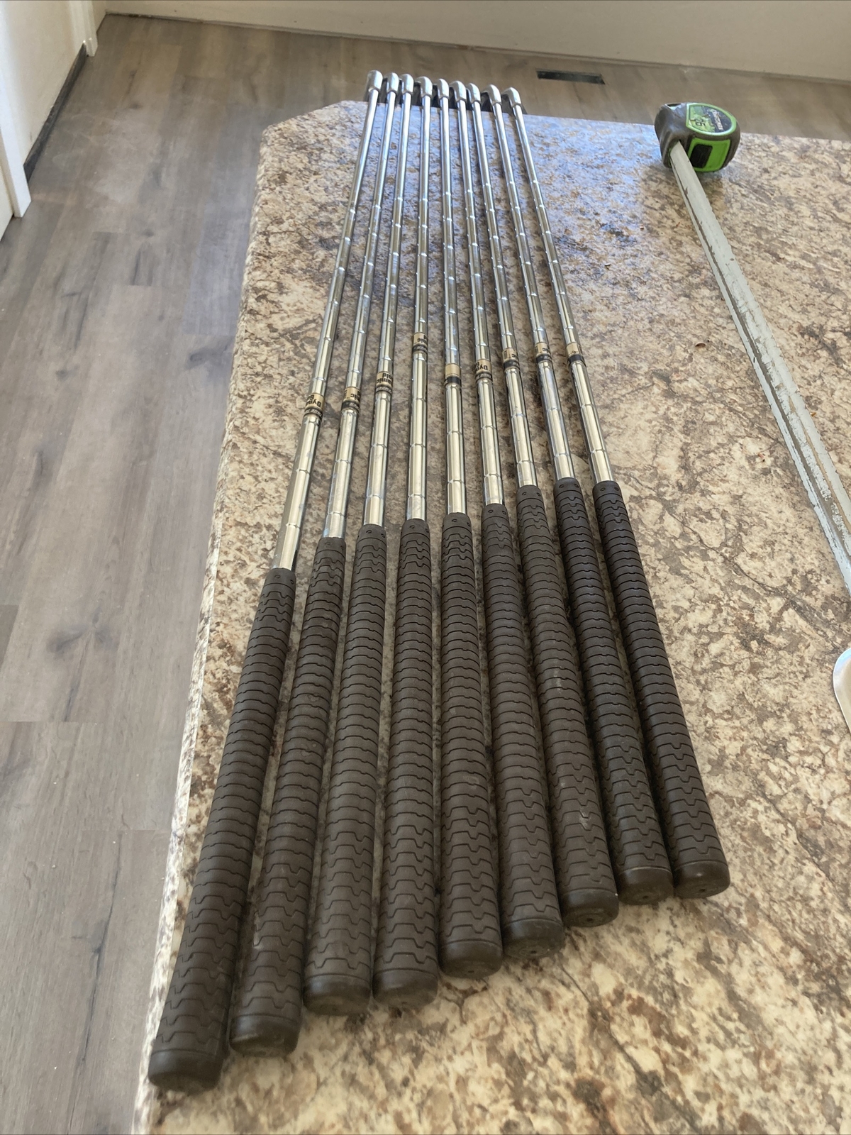 Tour Model II Black Dot Peripheral Weighted Iron Set-Regular Flex ...