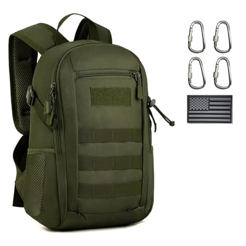 Tactical Backpack Mini Daypack Military MOLLE Backpack Rucksack Gear ...