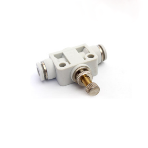 Pneumatic In Line Flow Restrictor Valves Push-in Fittings 4mm - 16mm ...