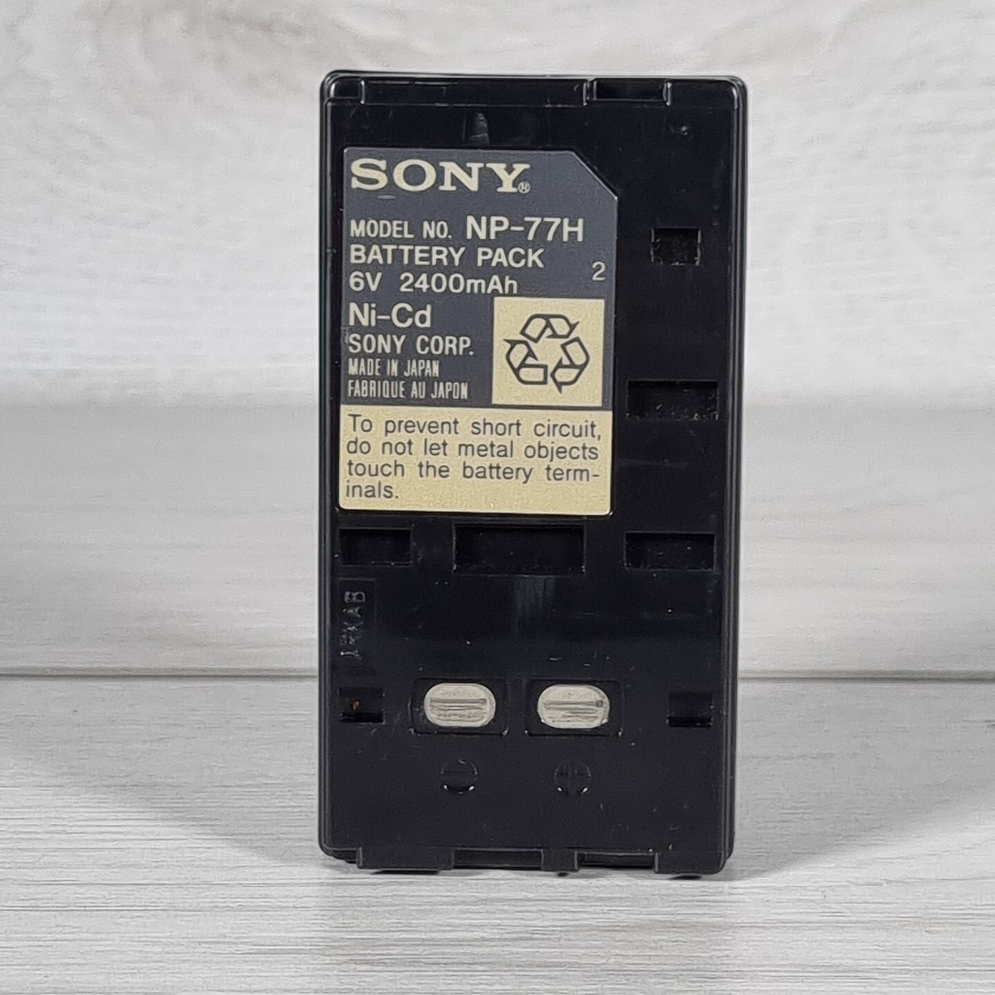 Sony+Np-77h+Camcorder+Battery+Replacement+Ni-cd+6v+240mah for sale ...