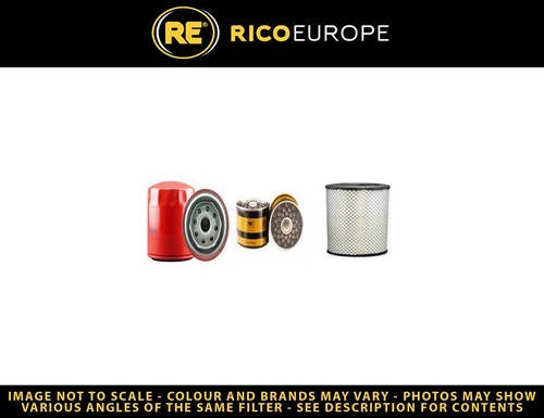 Filter Kit Fits TORO GROUNDSMASTER 3000D Air Oil Fuel w/PEUGEOT XUD9 ...