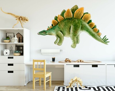 3D Ridgeback Dinosaur A054 Animal Wallpaper Mural Poster Wall Stickers ...