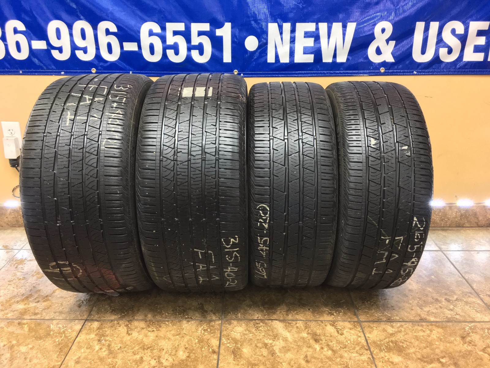 4 Continental Cross Contact Staggered 315/40/21 265/45/20 Tires 70 ...