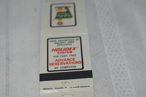 Holiday Inn Anaheim California Holidex 20 Strike Matchbook Cover | eBay