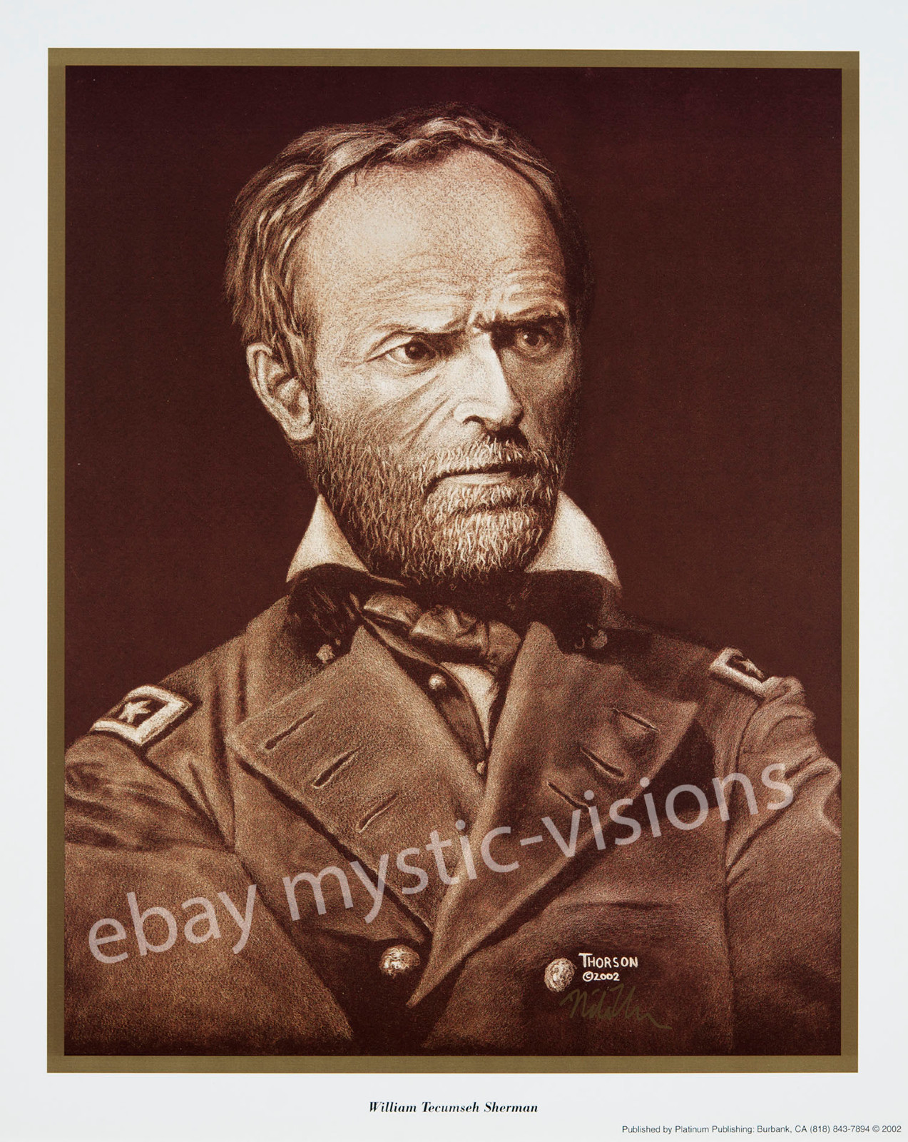 Mike Thorson GENERAL Robert E Lee Ulysses S Grant Thomas Jackson ...