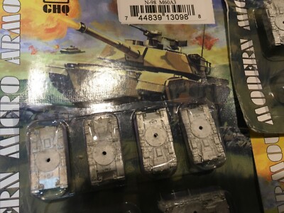 M60 A3 Tank GHQ 1/285 Modern Micro Armor 6mm NATO War Desert Storm ...