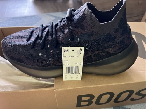 Brand New With box And Laces Yeezy Boost 380 Onyx Size 10 | eBay