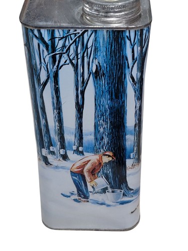 Vintage State of Vermont Maple Syrup Tin One Gallon Container | eBay