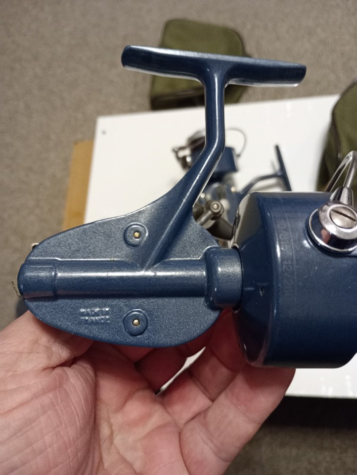 Vintage Mitchell 410a fishing reels x 2 in very Good condition and ...