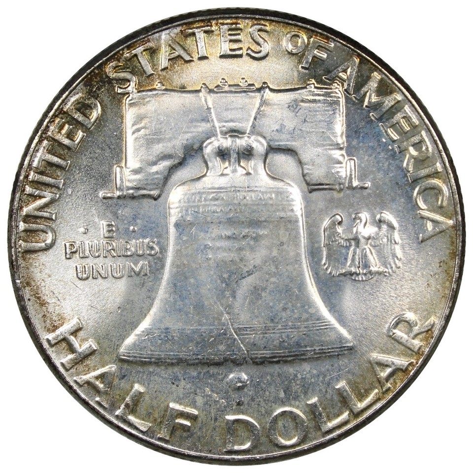 1960 Franklin Half Dollar BU+ Uncirculated Better Date A2857 | eBay