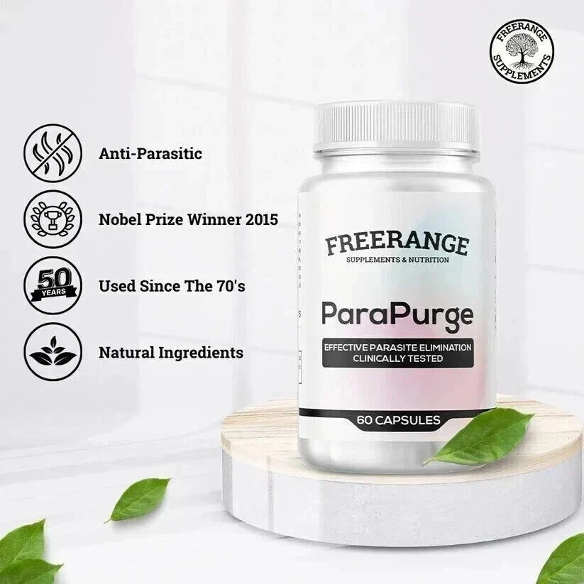 FreeRange ParaPurge Advanced Parasite Cleanser 60PCS Ivermoctin ...