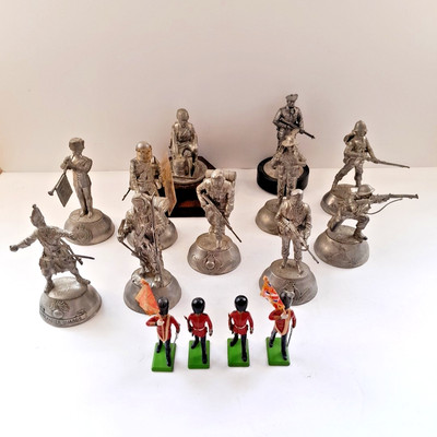 Military Figures Pewter Charles / Chas C Stadden Collection & Others ...