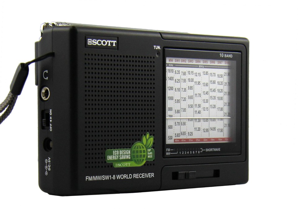 SCOTT RX16 AM/FM Shortwave 1-8 Radio Receiver 3250110013644| eBay