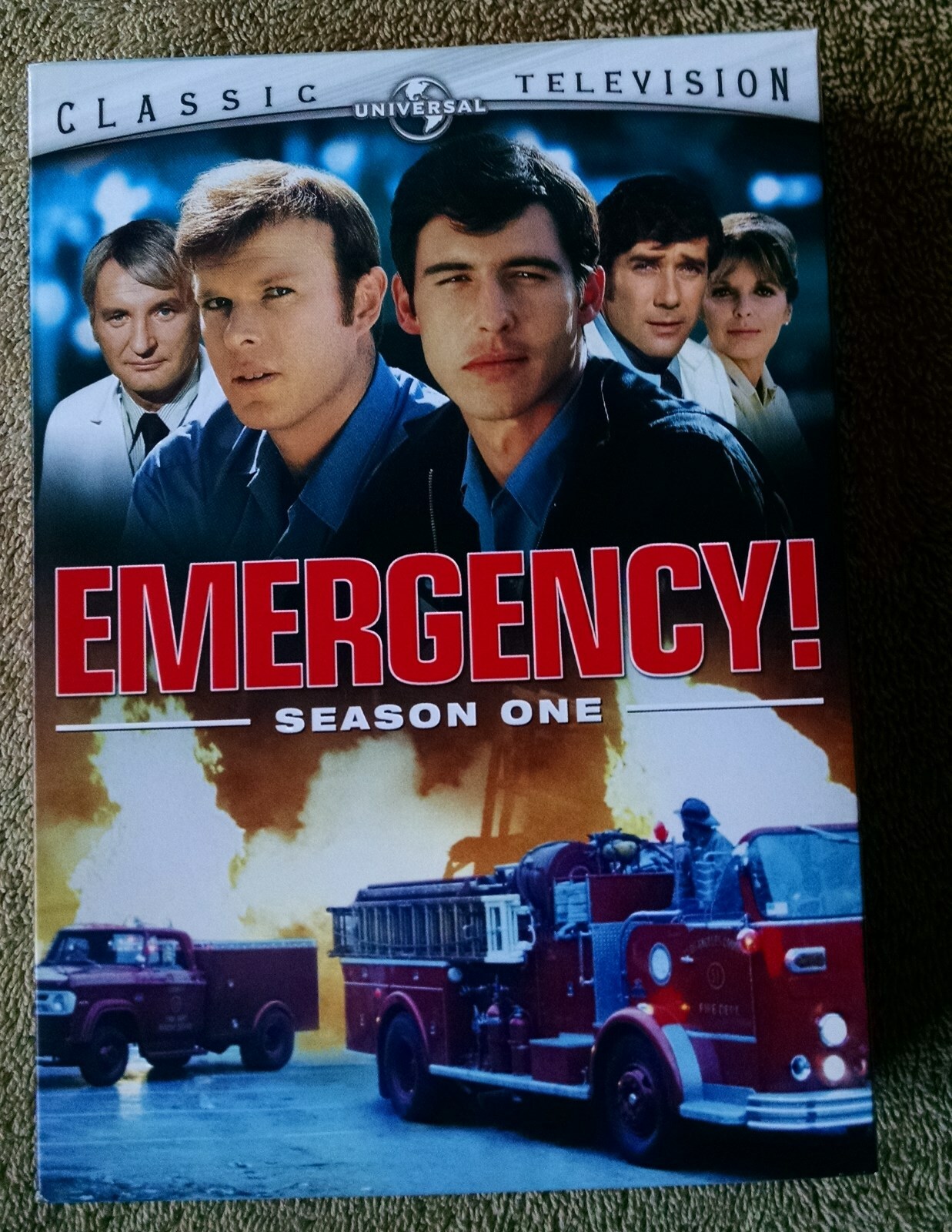 Emergency! Season One DVD Set VG++ Universal Classic Television ...