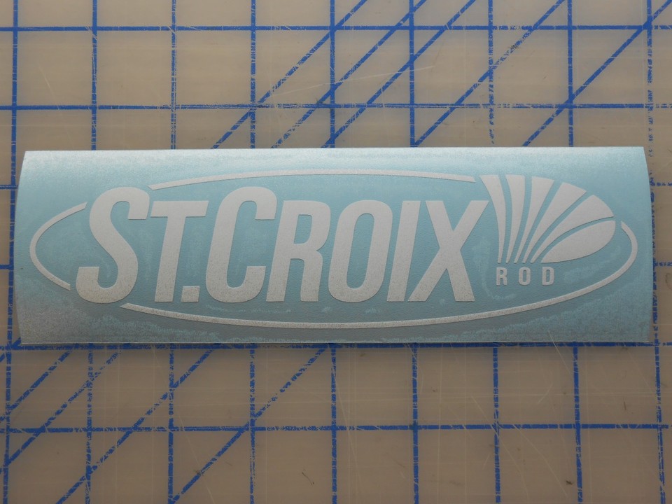 St. Croix Decal 15" 19" 23" Fishing Rod Elite Legend Inshore Avid Mojo ...