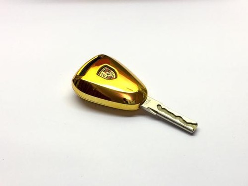 Gold Chrome Remote Key Protection Case For Porsche 987 997 Pre-Facelift ...