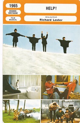 Fiche Cinéma - RICHARD LESTER - HELP ! - 1965 | eBay