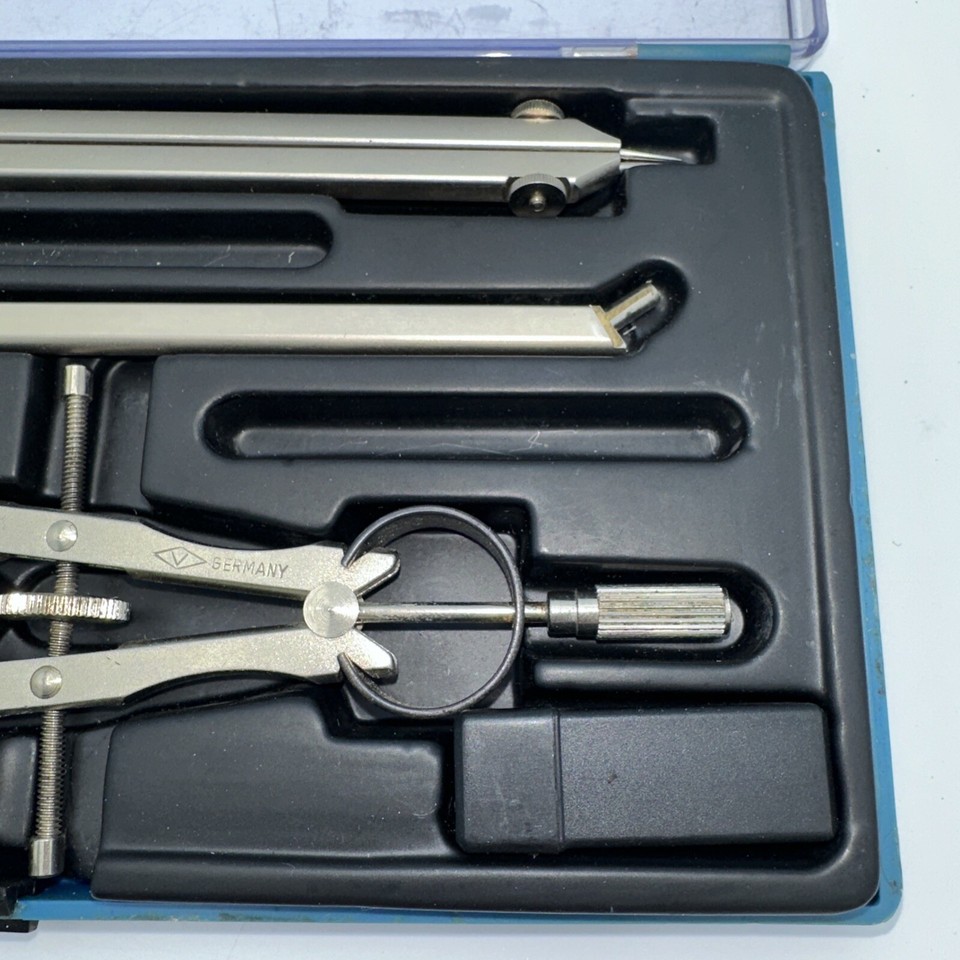 Staedtler Mars-Masterbow Drawing Drafting Compass Set Vintage Missing ...