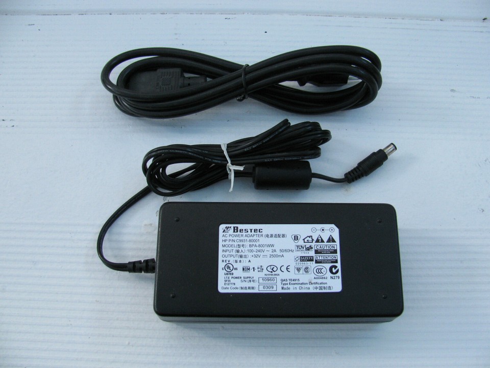 Bestec AC Adapter Charger C9931-80001 BPA-8001WW 32V-2500mA | eBay
