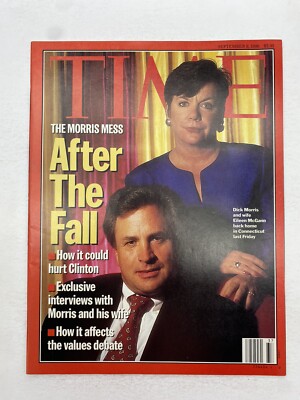 1996 Time Magazine Sept 9 The Morris Mess After The Fall Newsstand High ...
