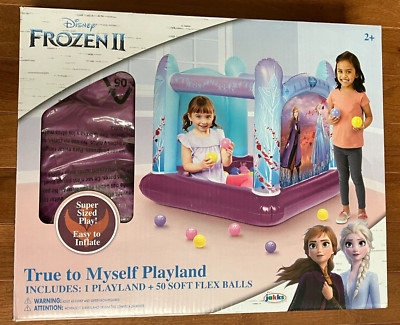 Disney Frozen 2 True to Myself Playland Inflatable Ball Pit with 50 ...