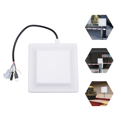 UHF RFID Long Range Card Reader 5M 8dbi Antenna Parking System Access ...