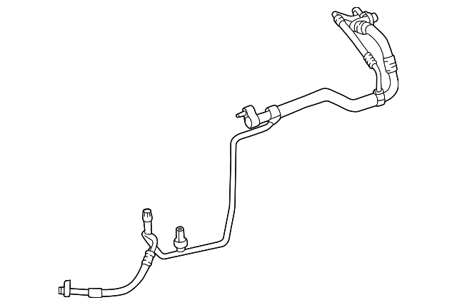 Mercedes-Benz 1668300100 Genuine OEM AC Hoses for sale online | eBay