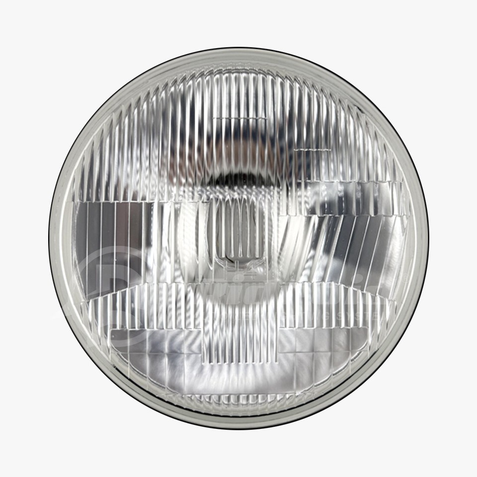 7 Inch LED GLASS Headlight Round, ORIGINAL CLASSIC LOOK Conversion ...