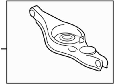 4113A125 Mitsubishi Arm assy, rr susp, lwr 4113A125, New Genuine OEM ...