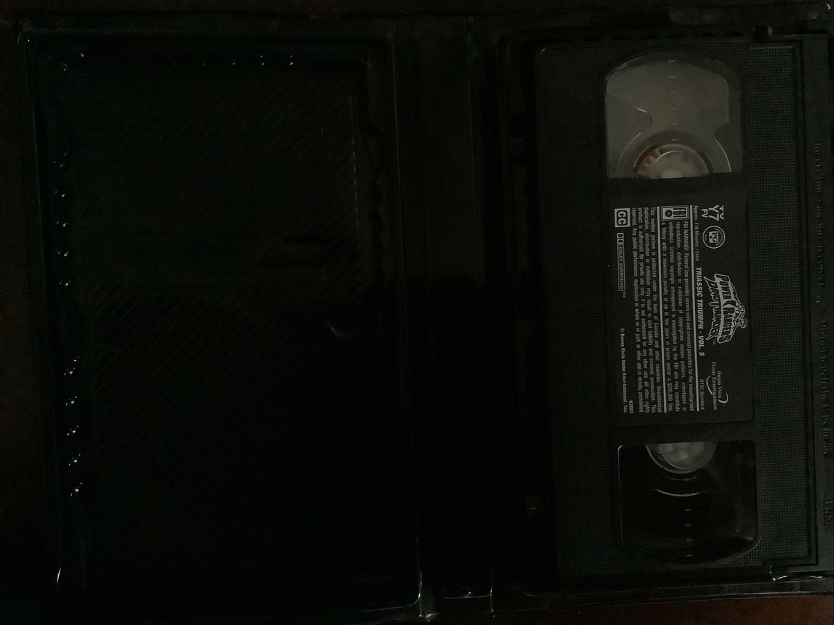 Power Rangers Dinosaurio Trueno Vhs Lot Of Power Rangers Dino Thunder