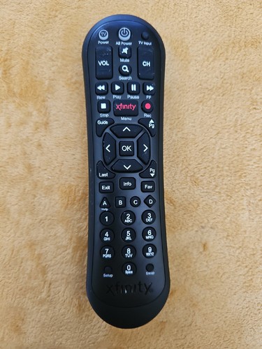 Xfinity COMCAST XR2 V3 HDTV DVR Cable Remote Control Black New | eBay