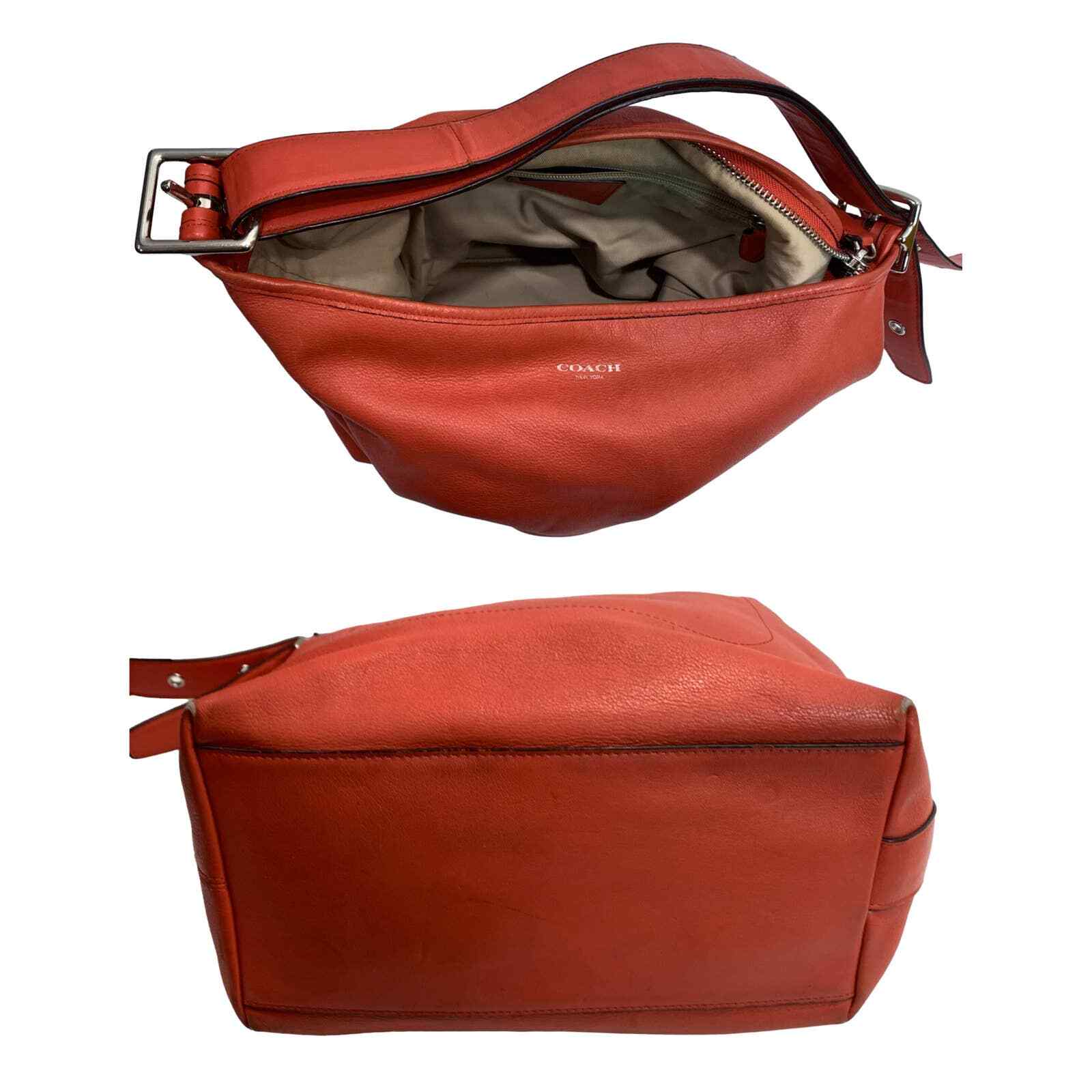 COACH Legacy Large Red Leather Bucket Bag | Duffel HO… - Gem