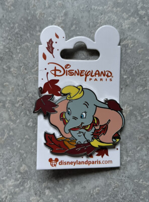 New Disney DLRP DLP Disneyland Paris Fall Autumn Leaves Dumbo Pin 2022 ...