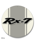 Mazda Rx-7 Series 1 Emblem Round Aluminum Sign - Aluminum - 14 colors ...
