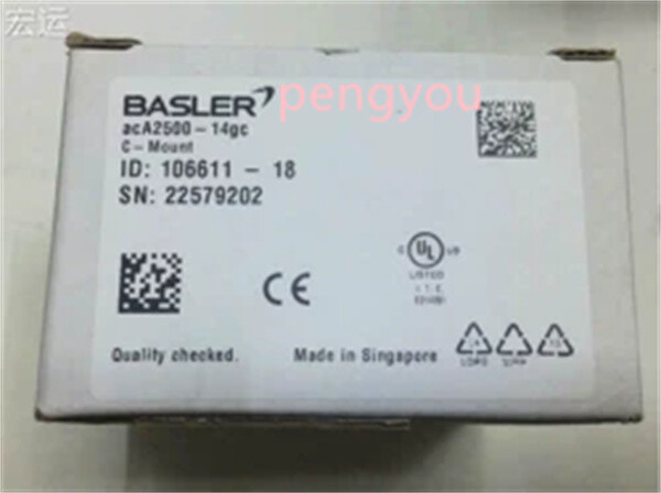 acA2500-14gc BASLER industrial camera New Fast shipping (FedEx/DHL) | eBay