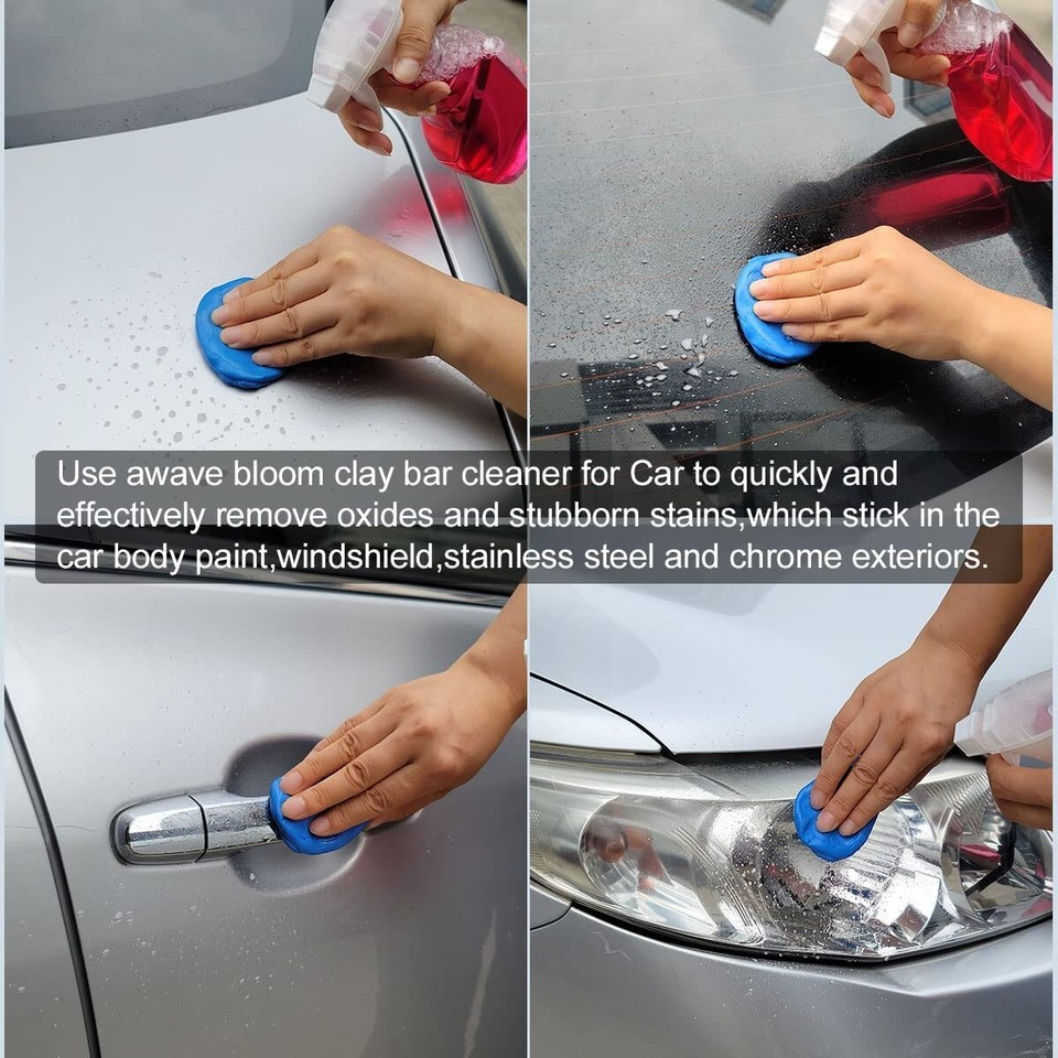 3-Pack Clay Bar Detailing Auto Car Clean Wash Cleaner Sludge Mud Remove ...