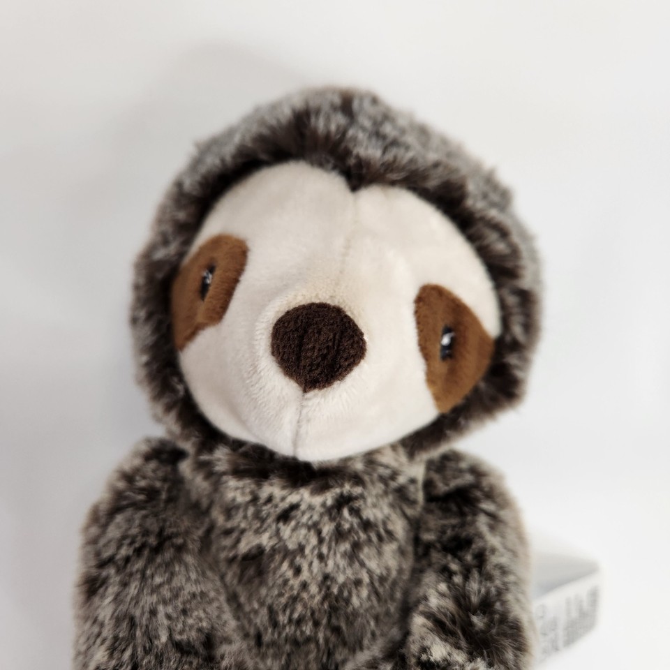 H&M Home Brown Sloth Plush Bear Teddy 12in Stuffed Animal Soft Toy Grip ...