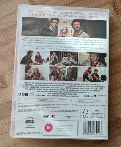 STAGED Series 3 DVD ~ David Tennant Michael Sheen Comedy | eBay UK