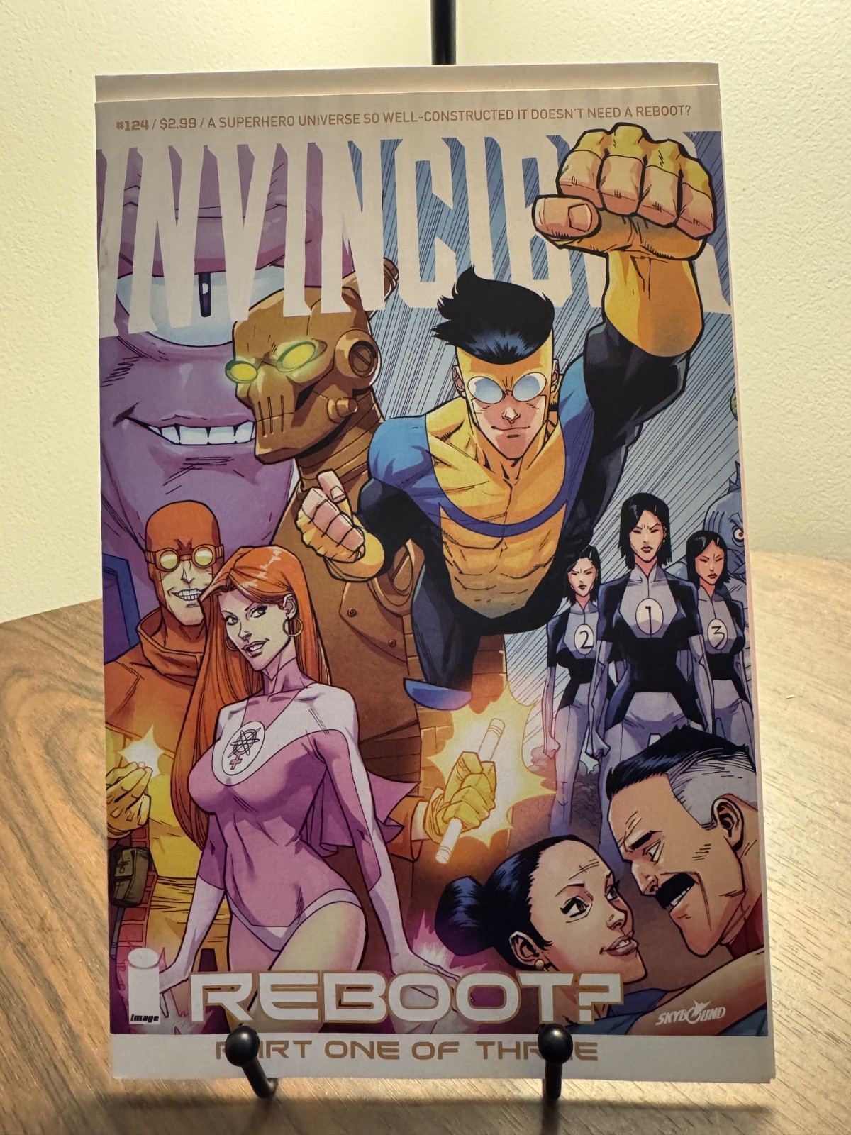INVINCIBLE #124 NM PART 1 REBOOT LOW PRINT IMAGE COMICS 2015 | eBay