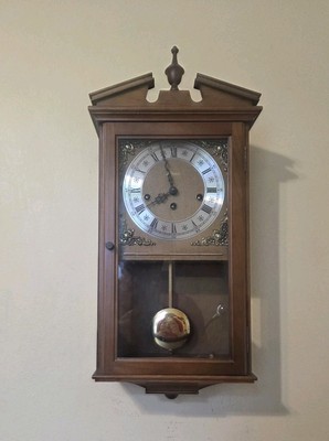 Vintage Linden Wall Clock Westminster Chimes, movement serviced and ...
