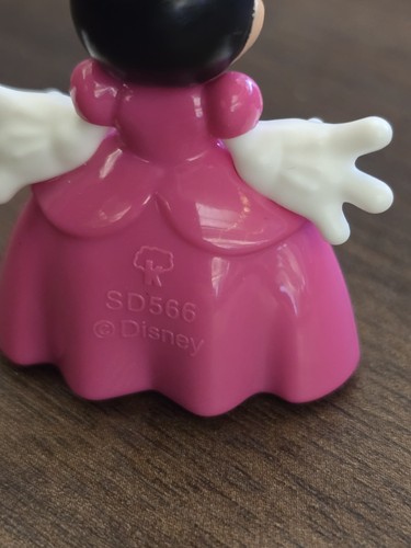 Kinder Joy Egg Surprise Minnie Mouse Pink Dress Toy Mini Figure Disney ...