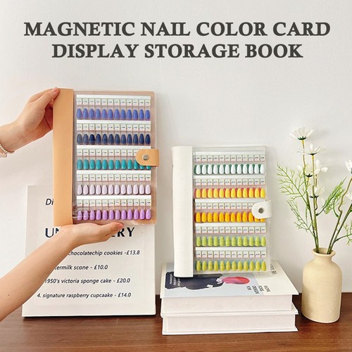 Acrylic Nail Art Display Rack Magnetic Fake Nail Tip Display Holder ...