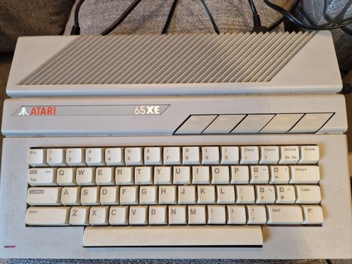 Atari 65XE Computer Working With Games, Joystick, Cables, Tape Loader, Manual | eBay UK